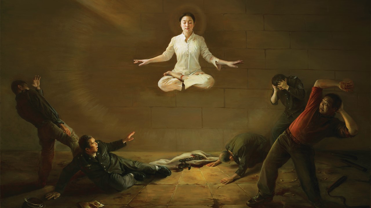 shock falun gong painting | Society of Classical Poets