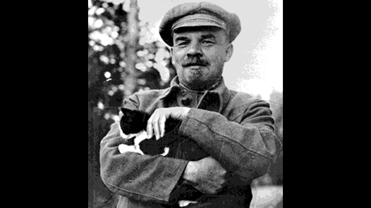 lenin and cat | Society of Classical Poets