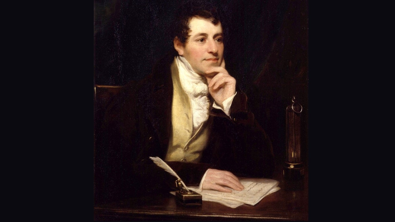 Sir Humphry Davy (1778 -1829), portrait by Thomas Phillips | Society of ...