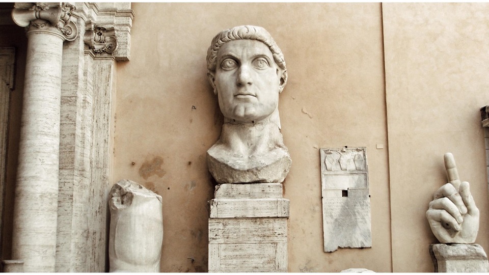 The colossus of Constantine fragments ancient Rome – Society of ...
