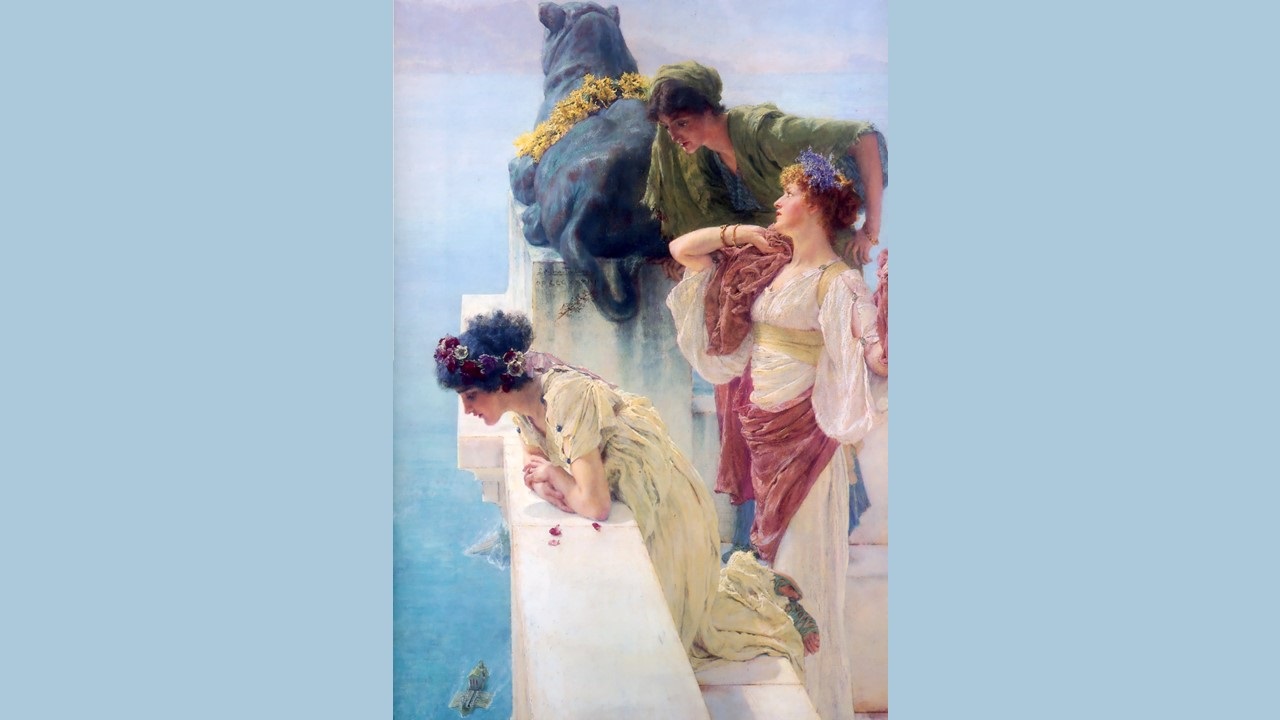 Poem On Alma Tadema's Coign of Vantage and Other Poetry by Mary Jane ...