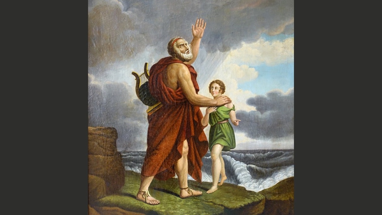 homer epic poet French School after François Gérard | Society of ...