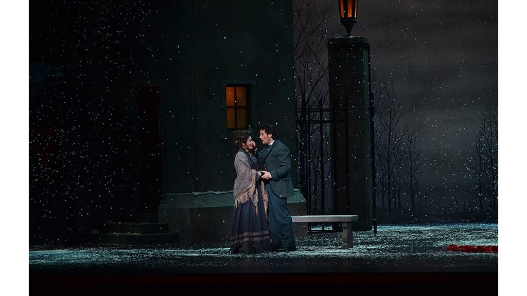 Rodolfo and Mimi in La Boheme (Florida Grand Opera) | Society of ...