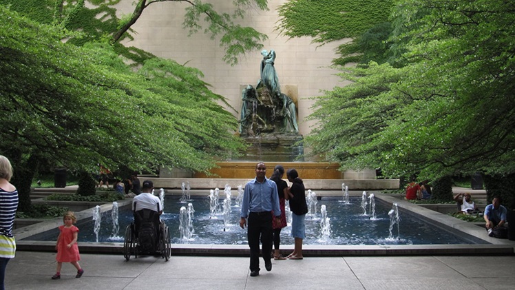 Stanley McCormick Memorial Court North Garden, The Art Institute of ...
