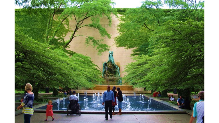Poem On the Art Institute of Chicago's South Garden and Other Poetry by ...