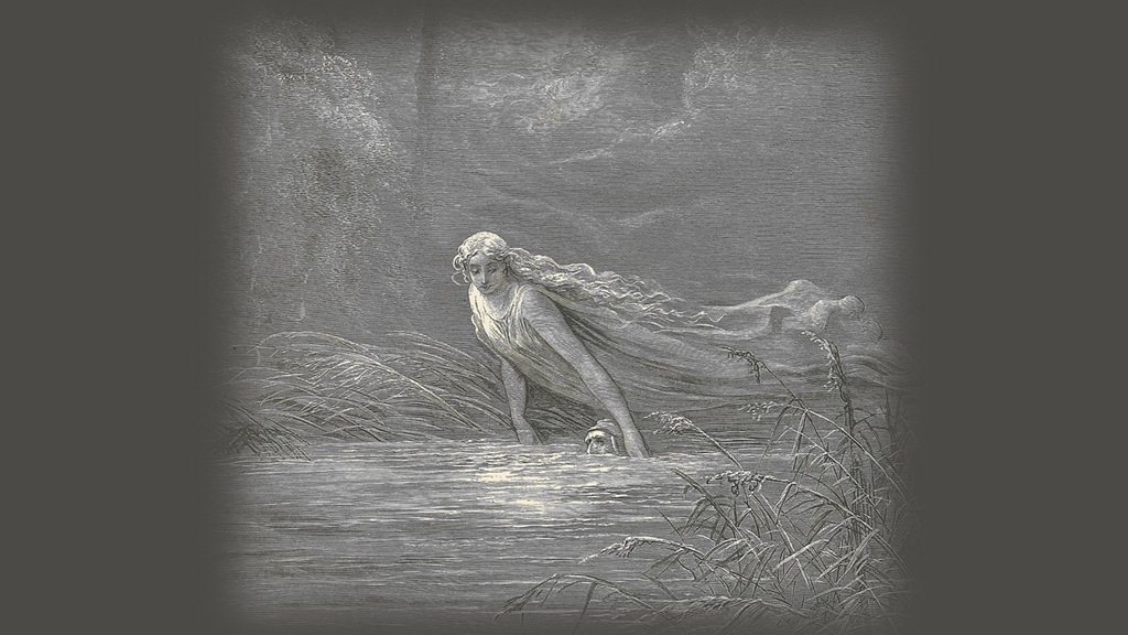 dante at the river lethe by Gustave Dore – Society of Classical Poets