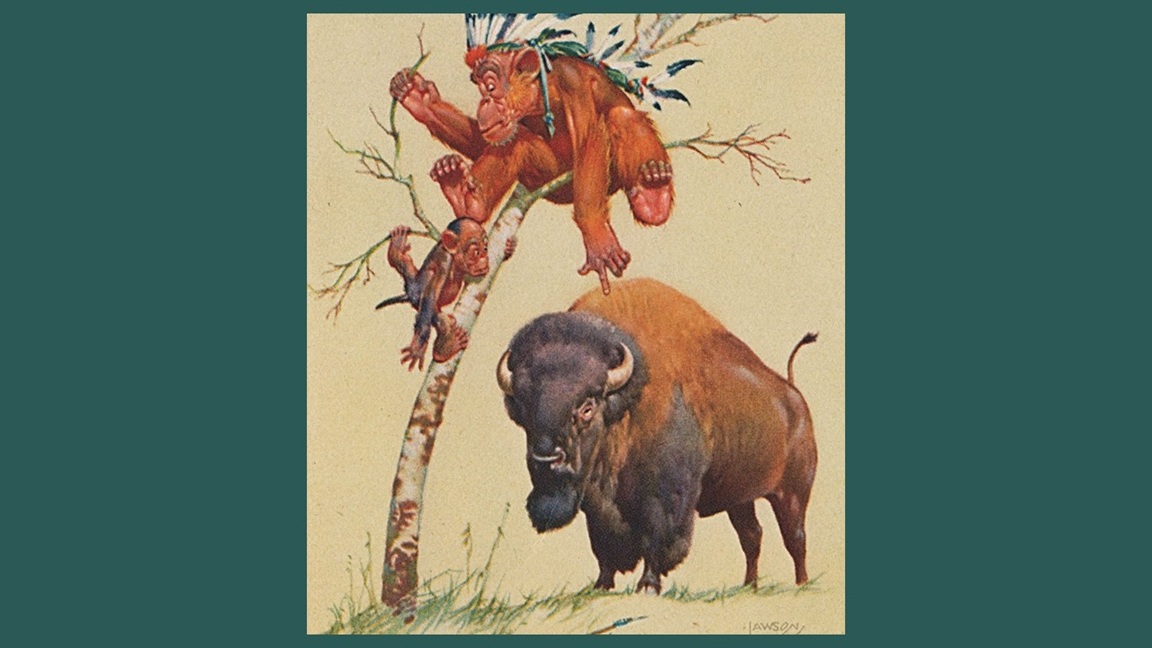 Poem 'The Vile Monkey and the Patient Buffalo': A Folktale in Poetry by ...